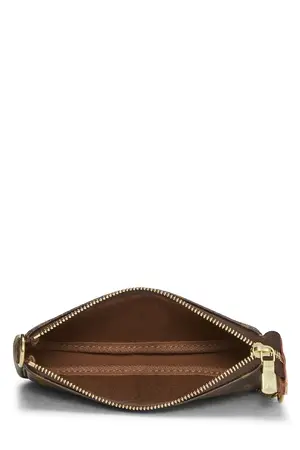 LOUIS VUITTON Monogram Pochette - Brown
