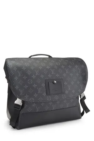 LOUIS VUITTON Monogram Eclipse Voyager Messenger