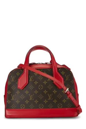 LOUIS VUITTON Coquelicot Monogram Dora - Brown