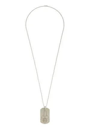 CHROME HEARTS Sterling Silver Dog Tag Chain