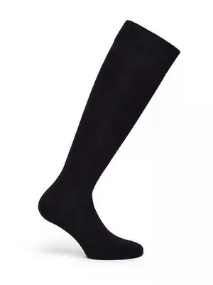 Zegna Triple Stitch Cotton-blend Mid-calf Socks