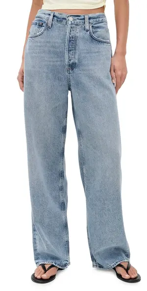 AGOLDE Low Slung Baggy Flyweight Jeans - Reset