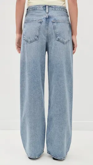 AGOLDE Low Slung Baggy Flyweight Jeans - Reset