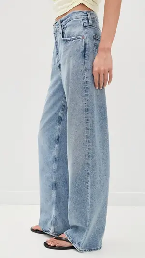 AGOLDE Low Slung Baggy Flyweight Jeans - Reset