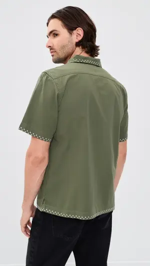 SERVICE WORKS Border Shirt - Olive
