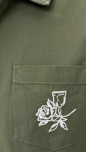 SERVICE WORKS Border Shirt - Olive