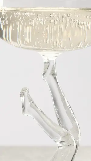 FAZEEK Tiptoe Coupes Set Of 2