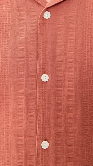 WAX LONDON Double Weave Didcot Shirt