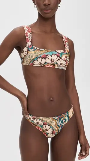 Agua Bendita Selena Plume Bikini Top
