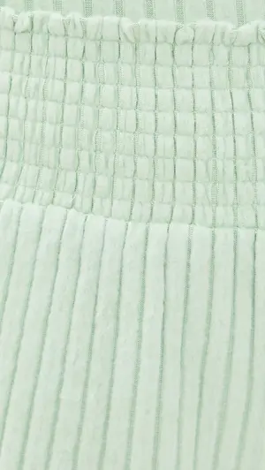 Z Supply Smocked Ribbed Jersey Shorts