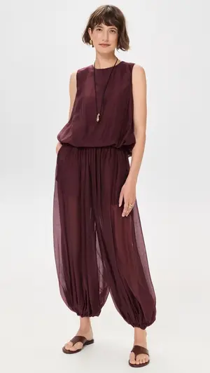 MEIMEIJ Sleeveless Balloon Top