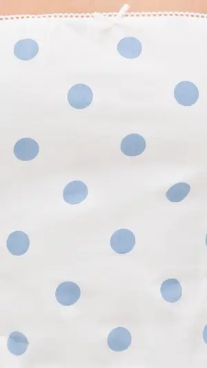 NIA Esperanza Strapless Polka Dot Top
