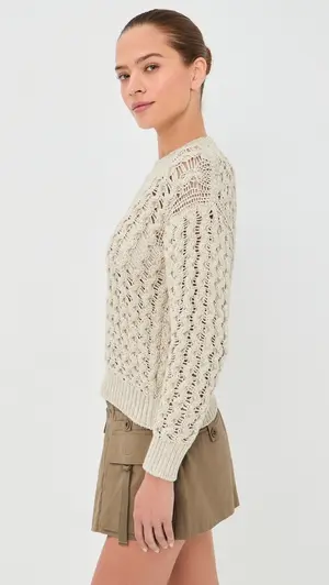 Isabel Marant Aurelys Striped Sweater
