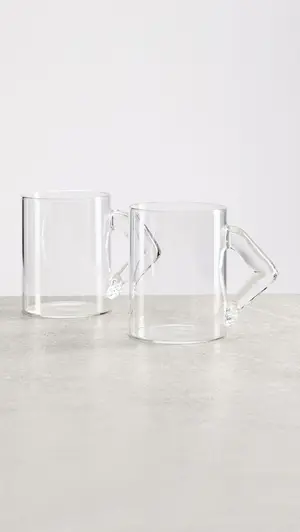 FAZEEK Silhouette Mugs Set Of 2