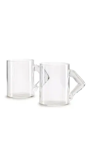 FAZEEK Silhouette Mugs Set Of 2