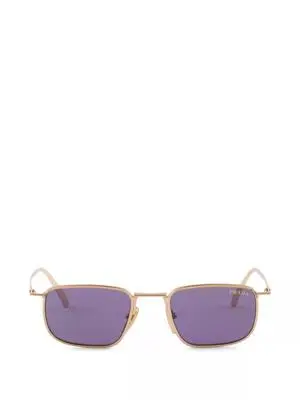 Prada Sunglasses With Logo - Gold