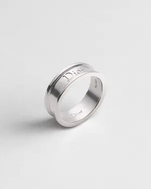 Dior Link Ring - Silver