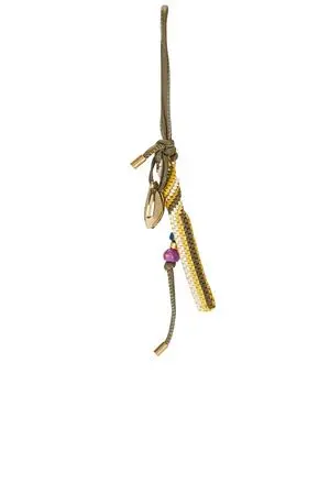 Polo Ralph Lauren Shell Bag Charm - Basil Multi