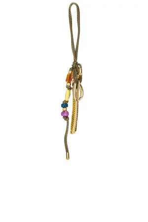 Polo Ralph Lauren Shell Bag Charm - Basil Multi