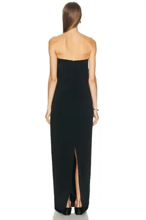 Marina Moscone Cocoon Bustier Dress