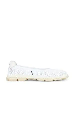 Miu Miu Rete Tech Sneakers - Bianco