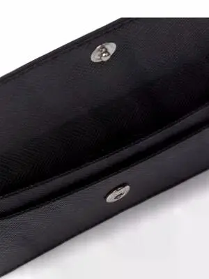 Prada Triangle-logo Saffiano Leather Card Holder