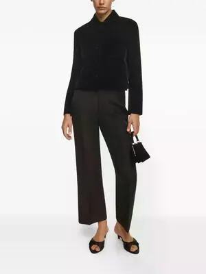 12 STOREEZ Velvet Sofia Jacket