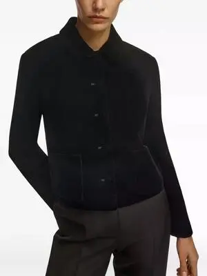 12 STOREEZ Velvet Sofia Jacket