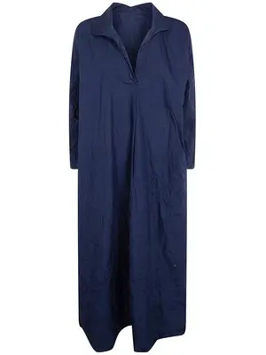 DANIELA GREGIS Spicchi Midi Dress - Blue