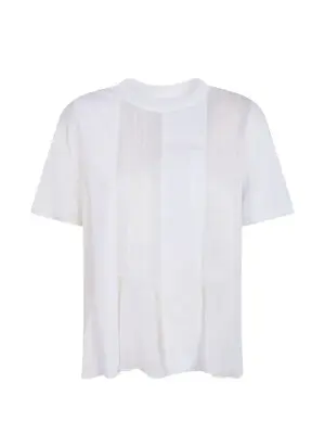 Sacai Gathered T-shirts For Women