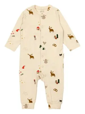 LIEWOOD Birk Printed Jumpsuit - White