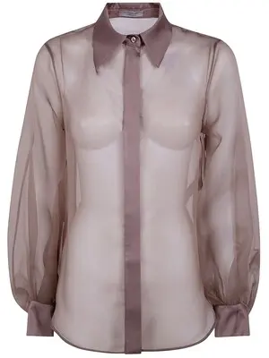 D.exterior Office Wear Shirts For Women