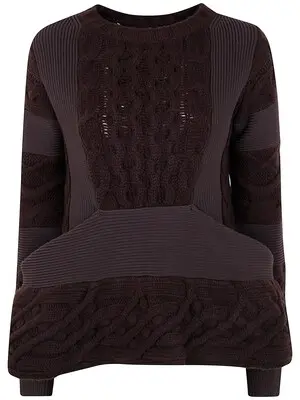Sacai Wool Knit Pullover