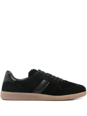 TOM FORD Suede Low Top Sneakers - Black