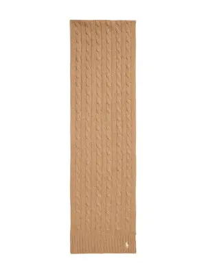 Polo Ralph Lauren Wl Cshmr Oblong Scarf Beige