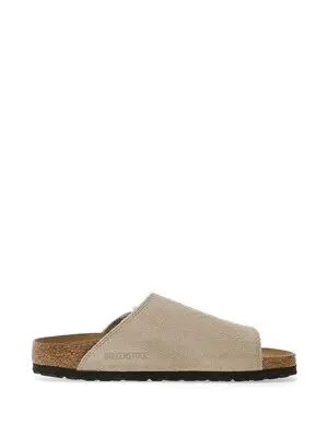 BIRKENSTOCK Suede Leather Calzata S Slippers