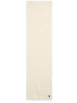 Polo Ralph Lauren "wl Cshmr Oblong " Scarf Beige