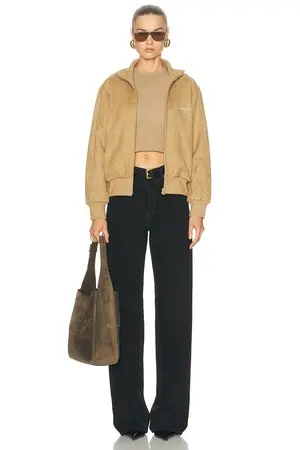 Fear Of God Signature Rib Knit Cropped Rib Top
