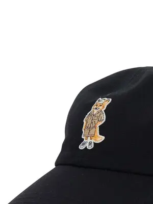 Maison Kitsuné Dressed Fox Baseball Cap - Black