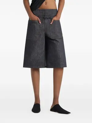 COURREGES Denim Shorts - Blue