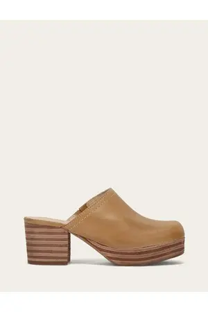 Frye Block Heel Mules Clogs For Women
