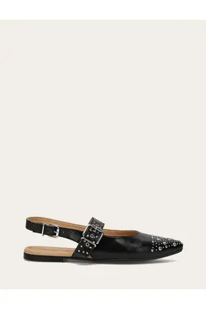 THE FRYE COMPANY Heather Studded Slingback Flats
