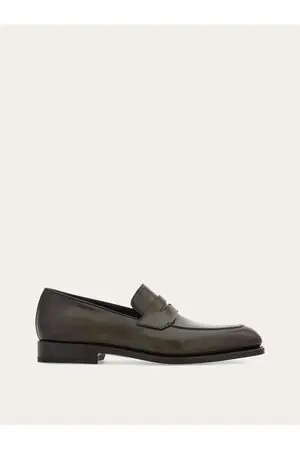 FERRAGAMO FERRAGAMO Tramezza Penny Loafer - Natural