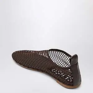 Senso Mesh Ballet Flats - Brown