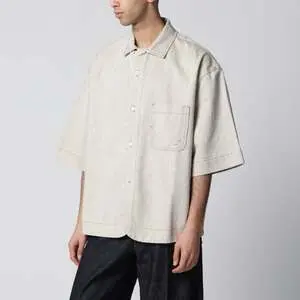 Jacquemus Paysan De-nîmes Light Denim Shirt - Beige