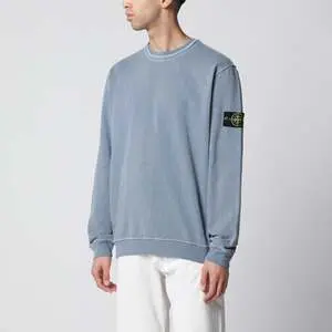 Stone Island Crewneck Sweatshirt - Blue