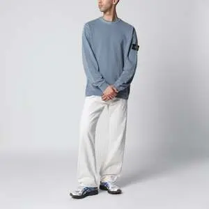 Stone Island Crewneck Sweatshirt - Blue