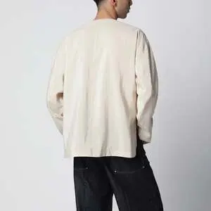 LEMAIRE Light Silk-blend Shirt - Beige