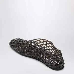 Senso Rubber Mesh Ballerina Flats - Black