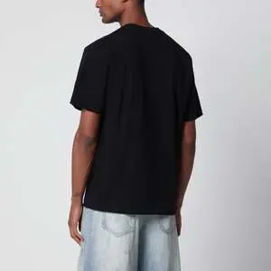 A BATHING APE T-shirt With Logo Print - Black